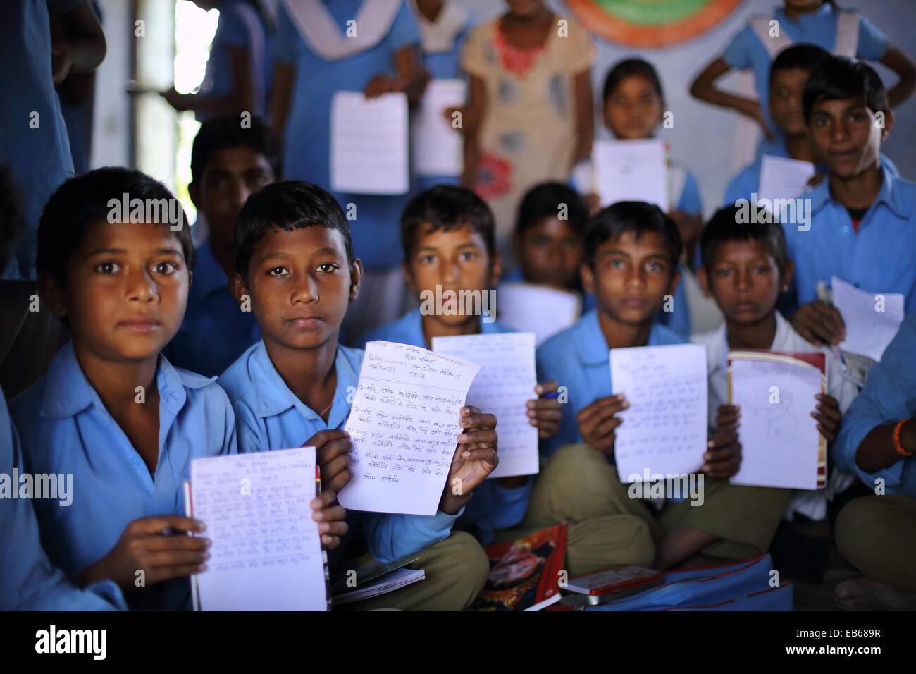 Indian school children Rajasthan India Stock Photo - Alamy
