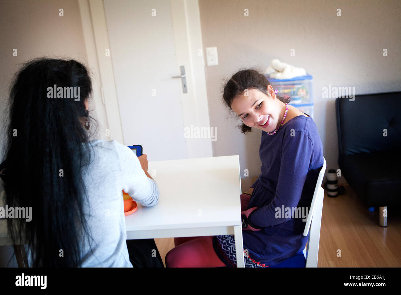 Autistic teen hi-res stock photography and images - Alamy