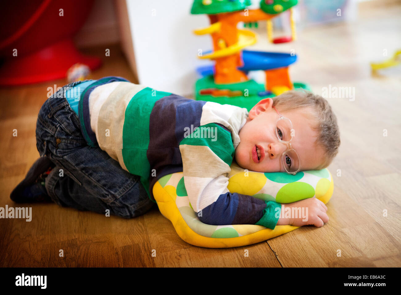 Child intellectual disability in hi-res stock photography and images ...
