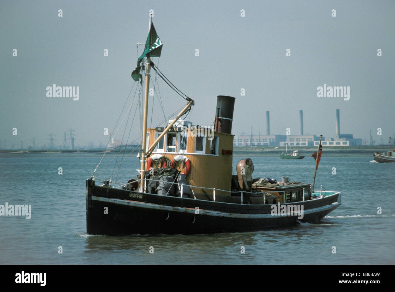 Steam ship - Admiralty Harbour service Launch, Puffin, Number 256 Built ...
