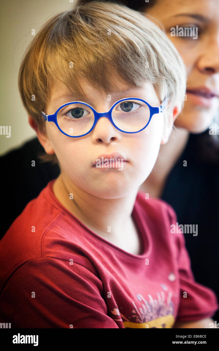 CHILD, DOWN'S SYNDROME Stock Photo - Alamy