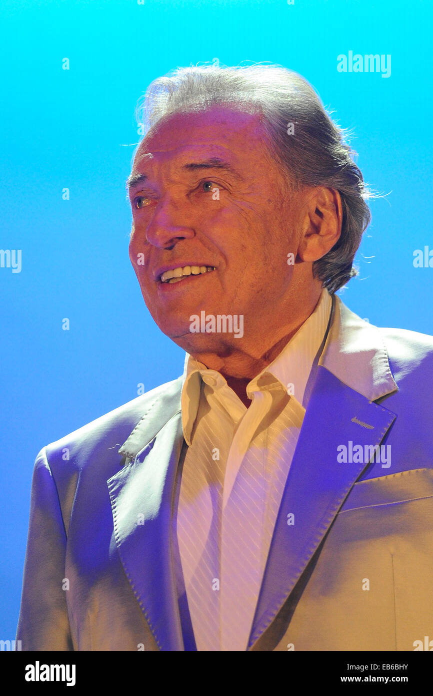 Famous Czech pop singer Karel Gott performs within a concert tour in ...