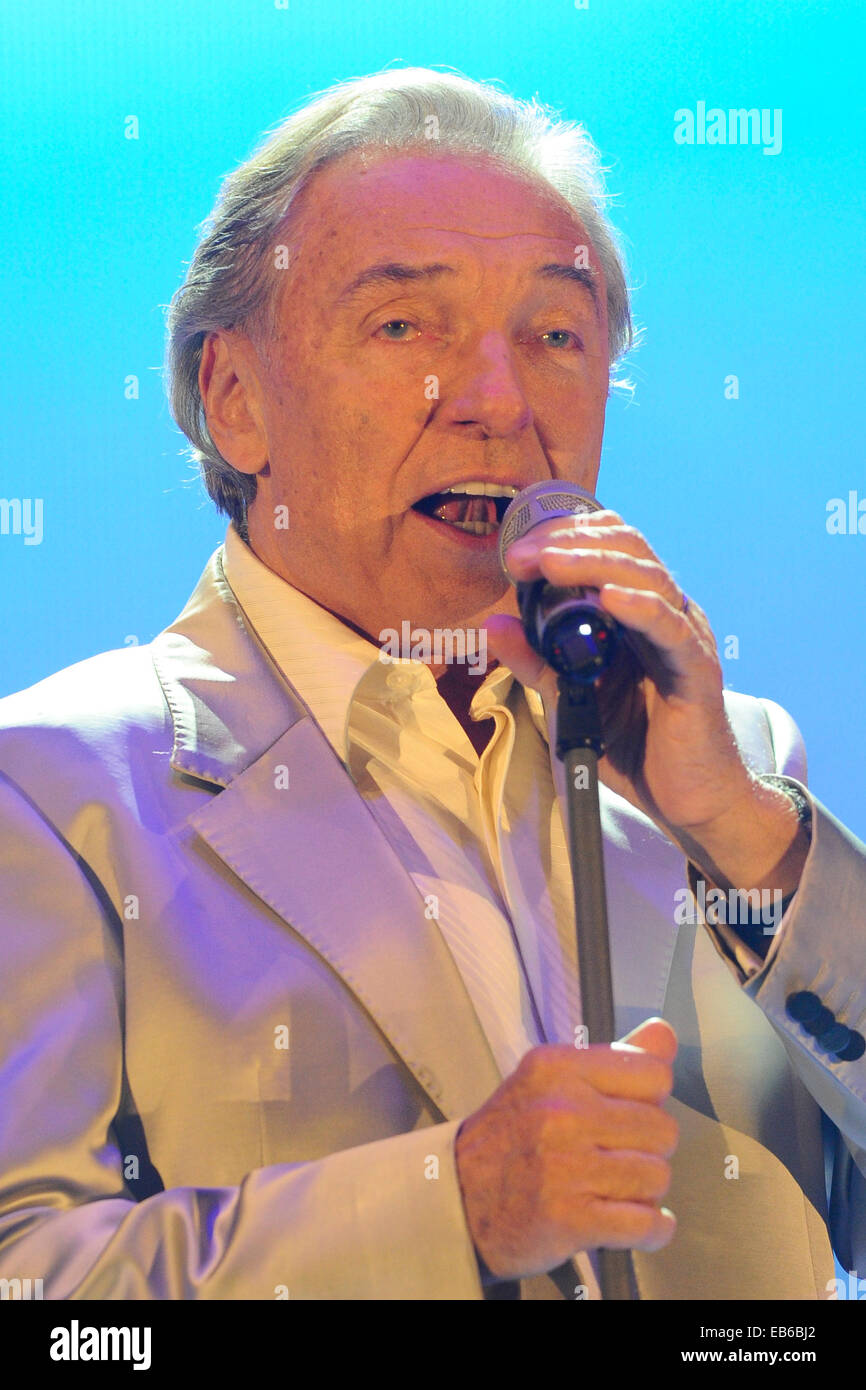Famous Czech pop singer Karel Gott performs within a concert tour in ...