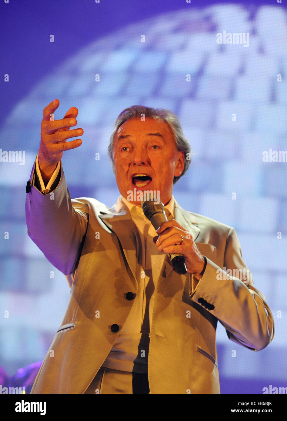 Famous Czech pop singer Karel Gott performs within a concert tour in ...