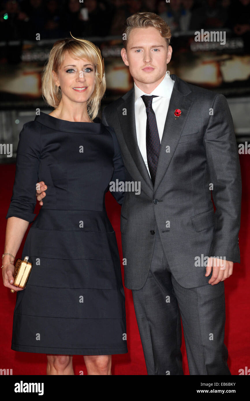 Ross Anderson attends the UK Premiere of 'Unbroken' at Odeon Leicester ...
