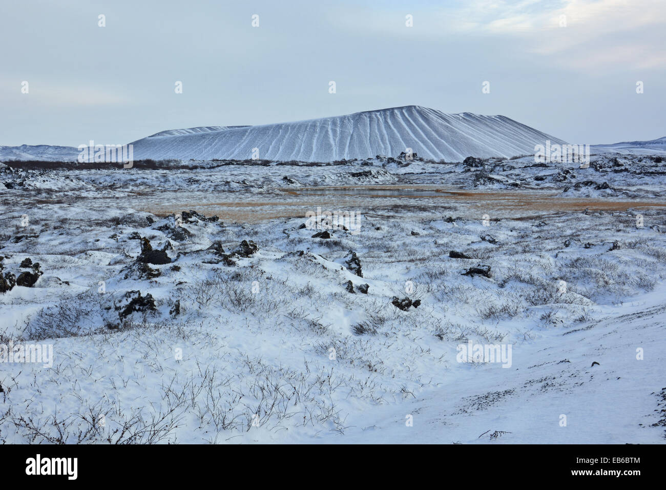 Hverfjall tuff ring volcano hi-res stock photography and images - Alamy