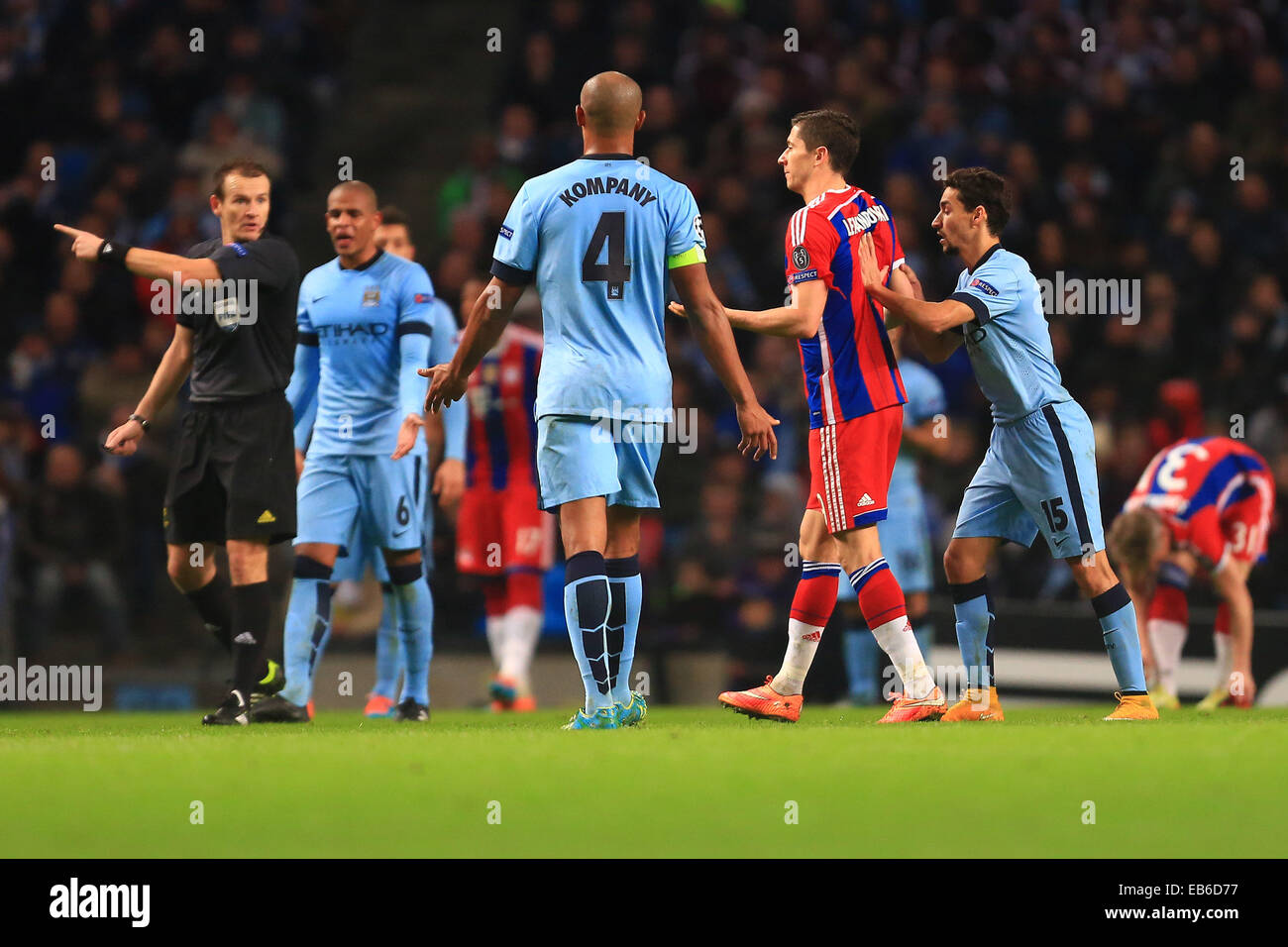 Nov. 25, 2014 - Manchester, United Kingdom - Jesus Navas of Manchester ...