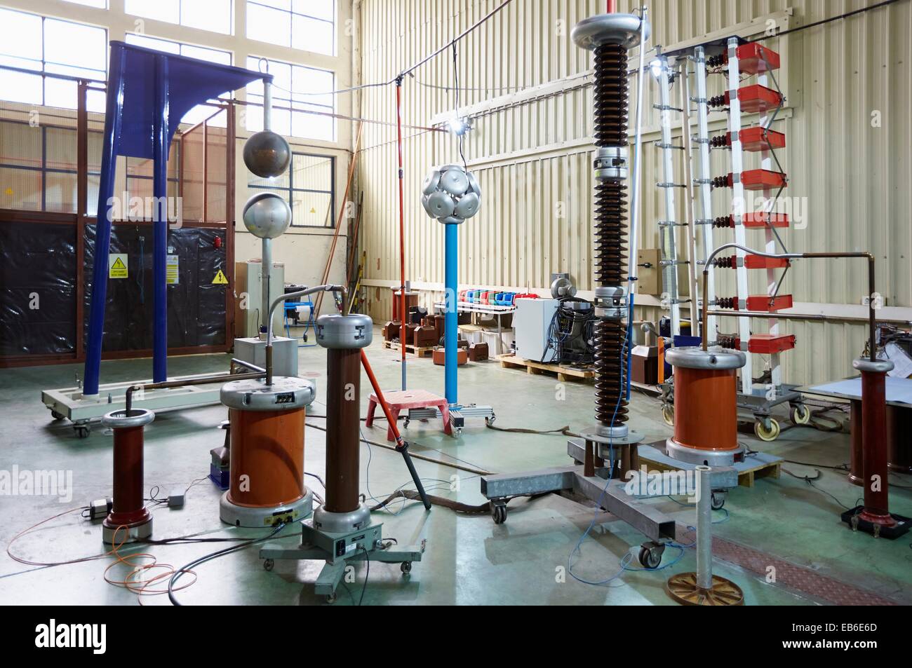 High voltage laboratory hi-res stock photography and images - Alamy