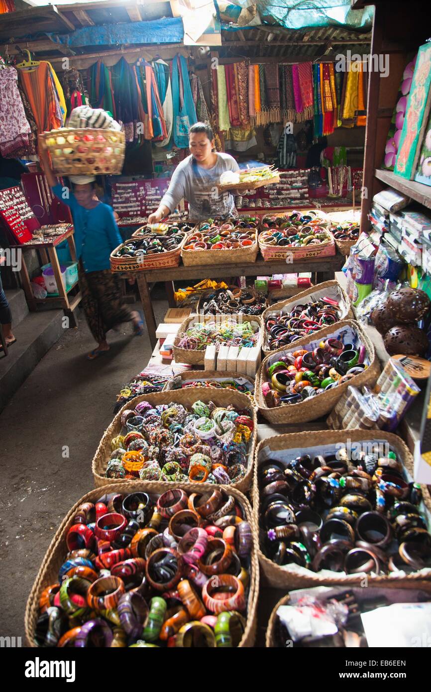 Asia Indonesia Bali Ubud Market Basket Stock Photos & Asia Indonesia ...