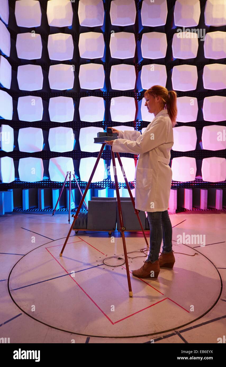 Anechoic test chamber hi-res stock photography and images - Alamy