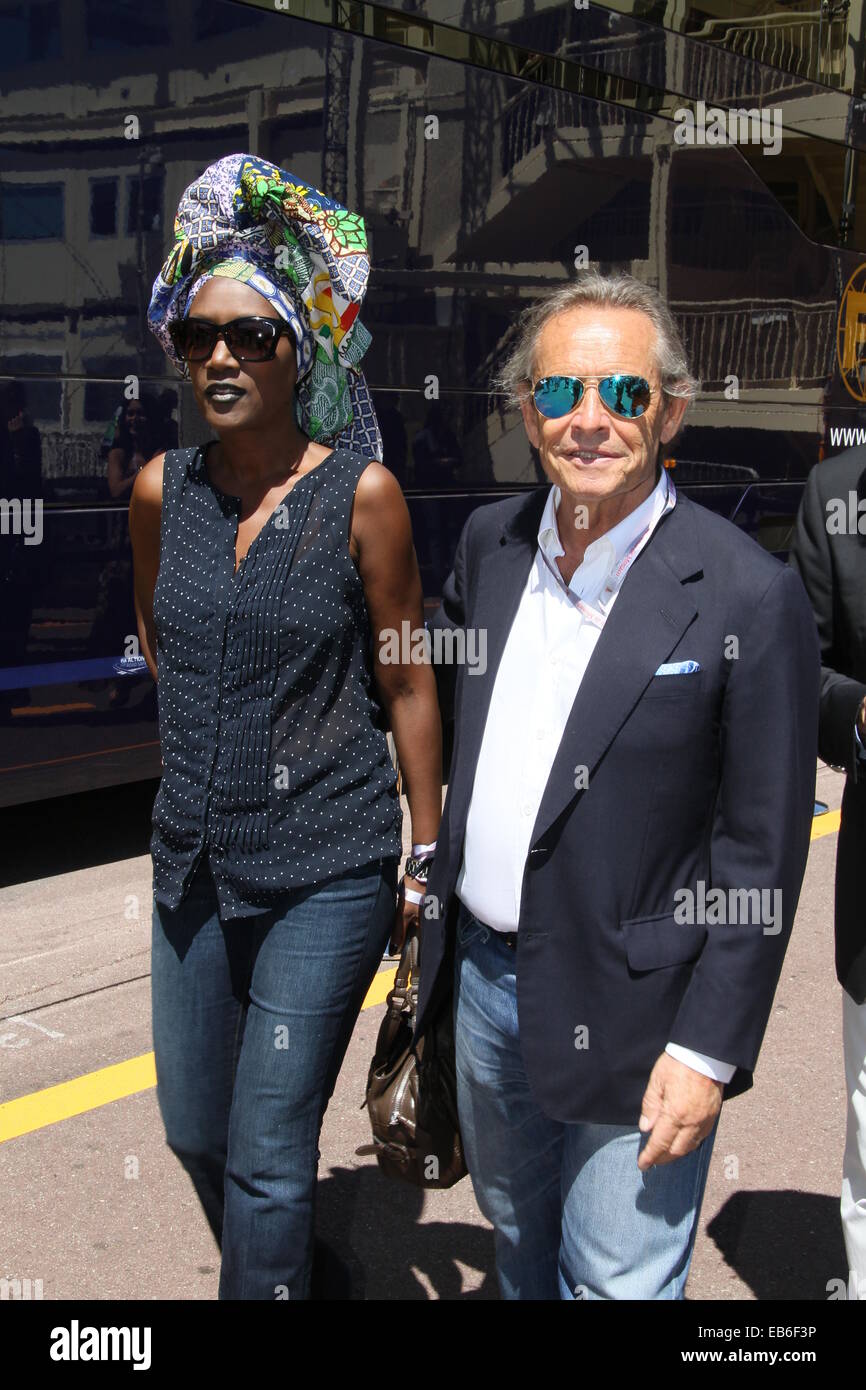 Monaco Formula One Grand Prix 2014 Featuring: Jacky ICKX and wife ...