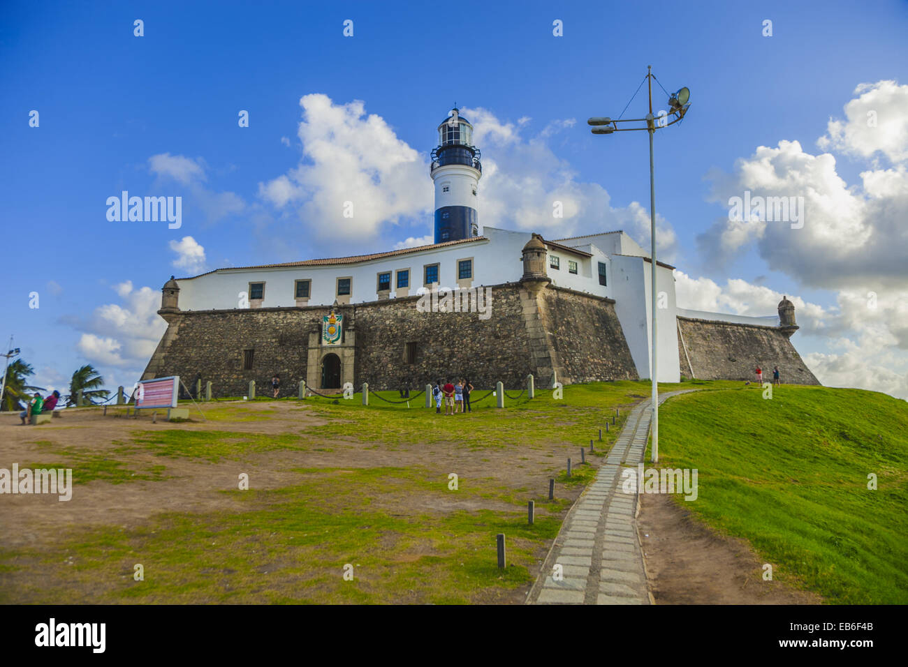 Farol da Barra lighthouse, Salvador, Bahia, Brazil Stock Photo - Alamy