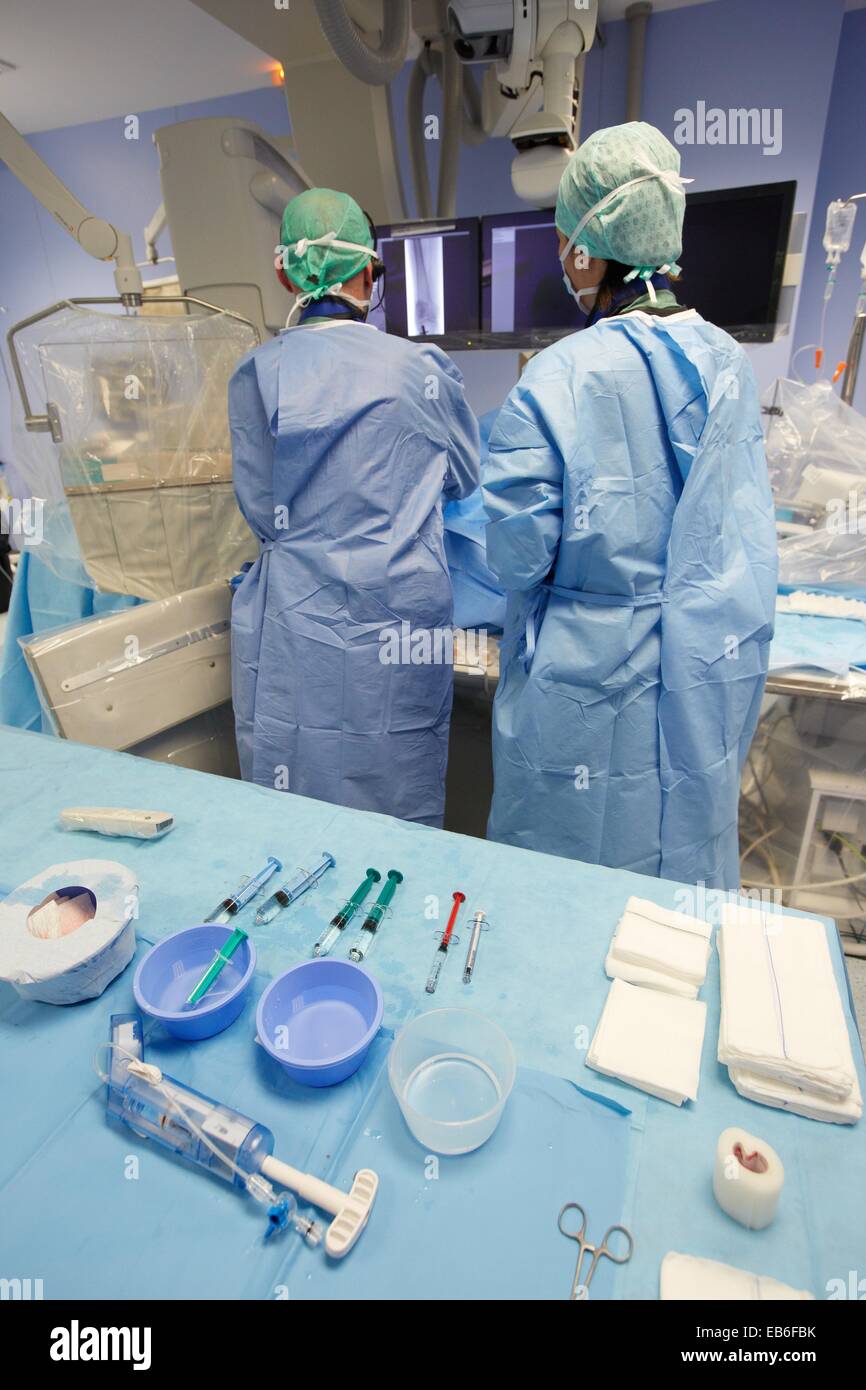 Angioplasty Distal Vascular Interventional Radiology Operating Room ...