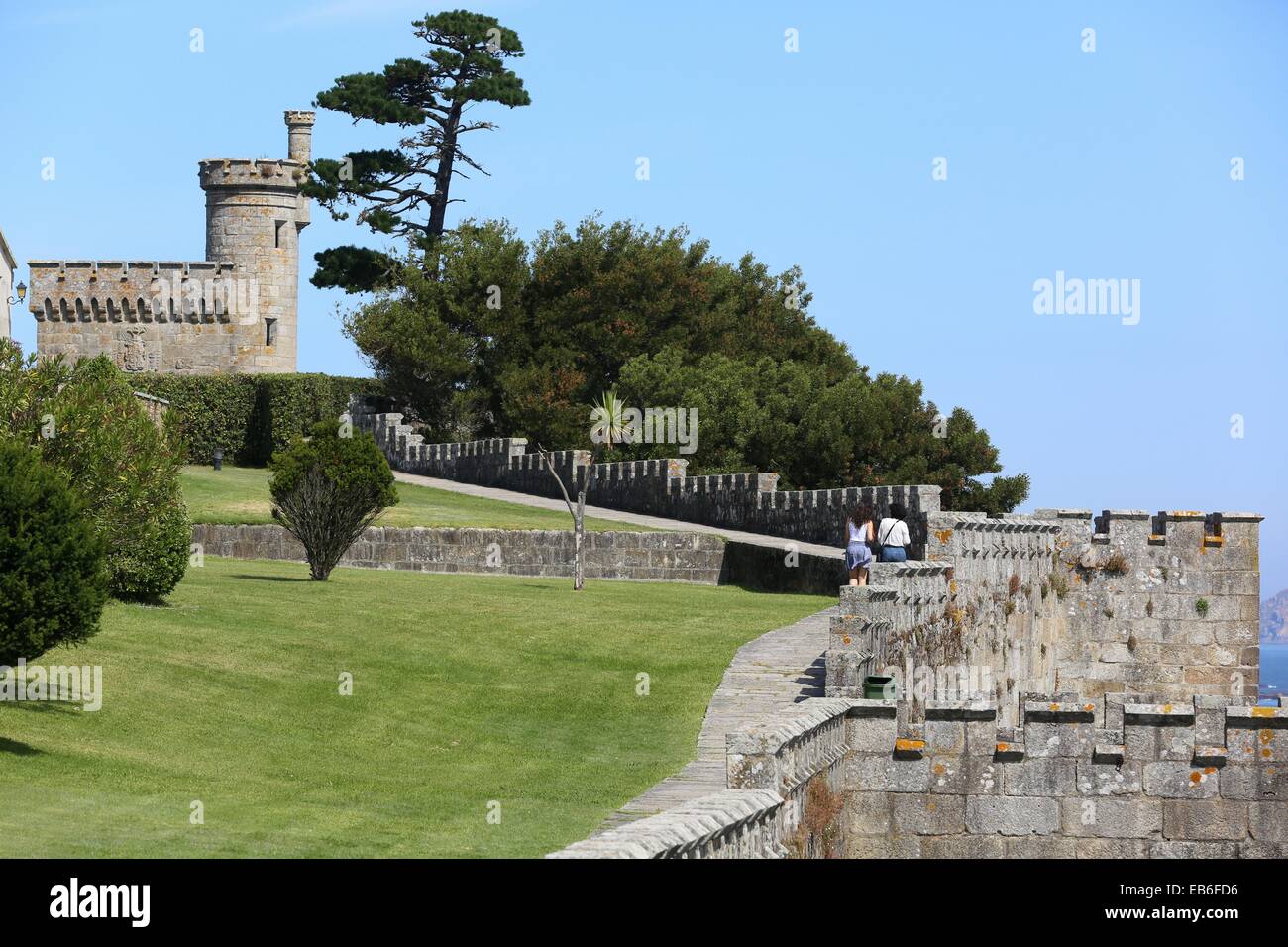 Tower Of The Monterreal Castle High Resolution Stock Photography and ...