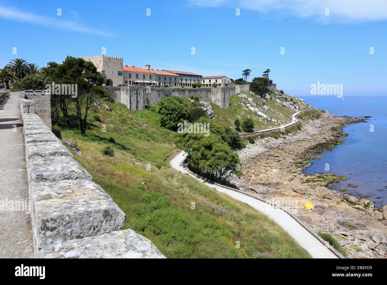 Tower Of The Monterreal Castle High Resolution Stock Photography and ...