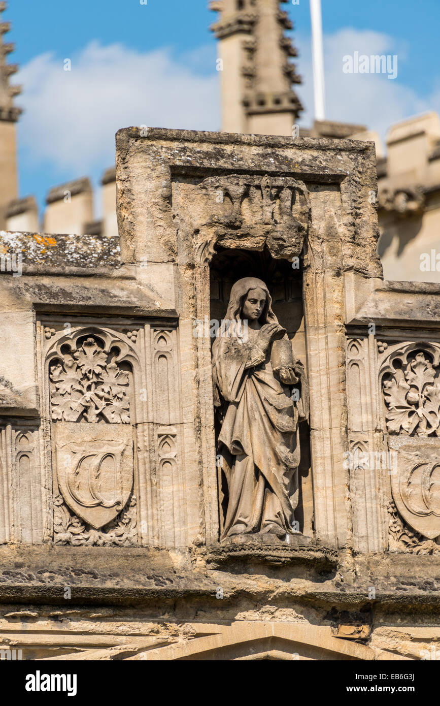 Oxford university statue hi-res stock photography and images - Alamy