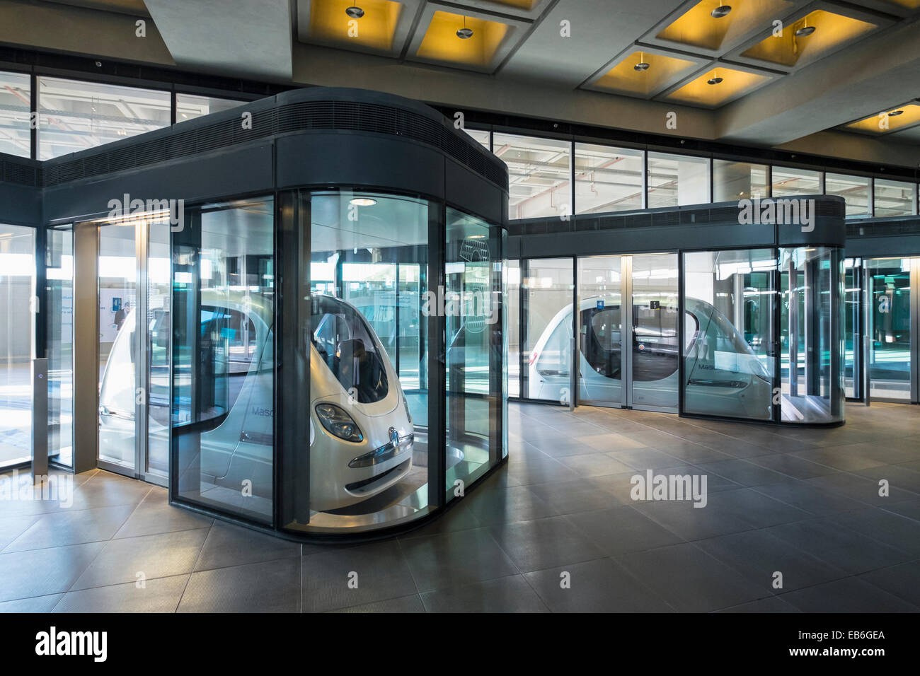 Personal Rapid Transport (PRT) cars at Institute of Science and ...
