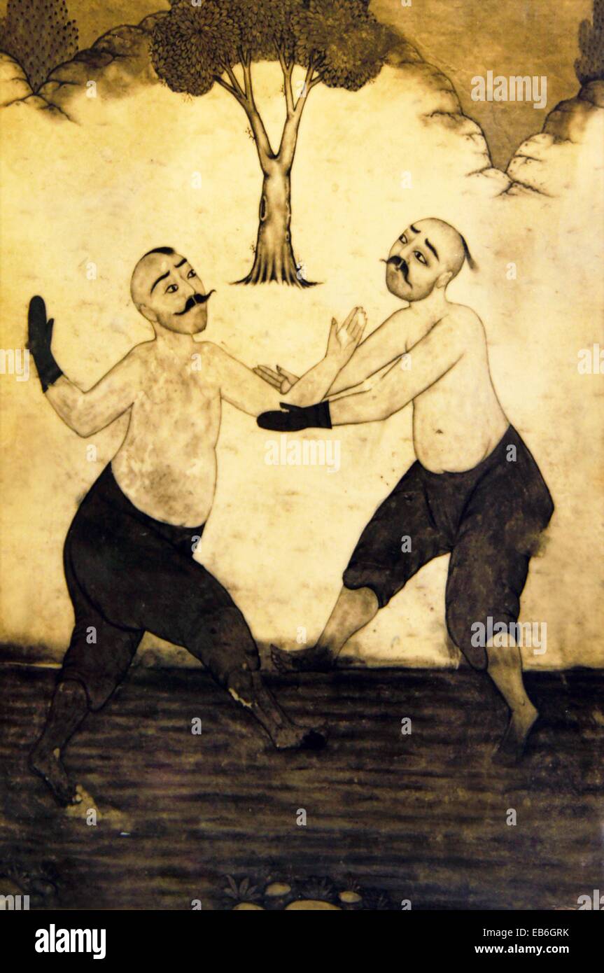 Wrestler Wrestlers Kirkpinar Oil Wrestling Stock Photos & Wrestler ...