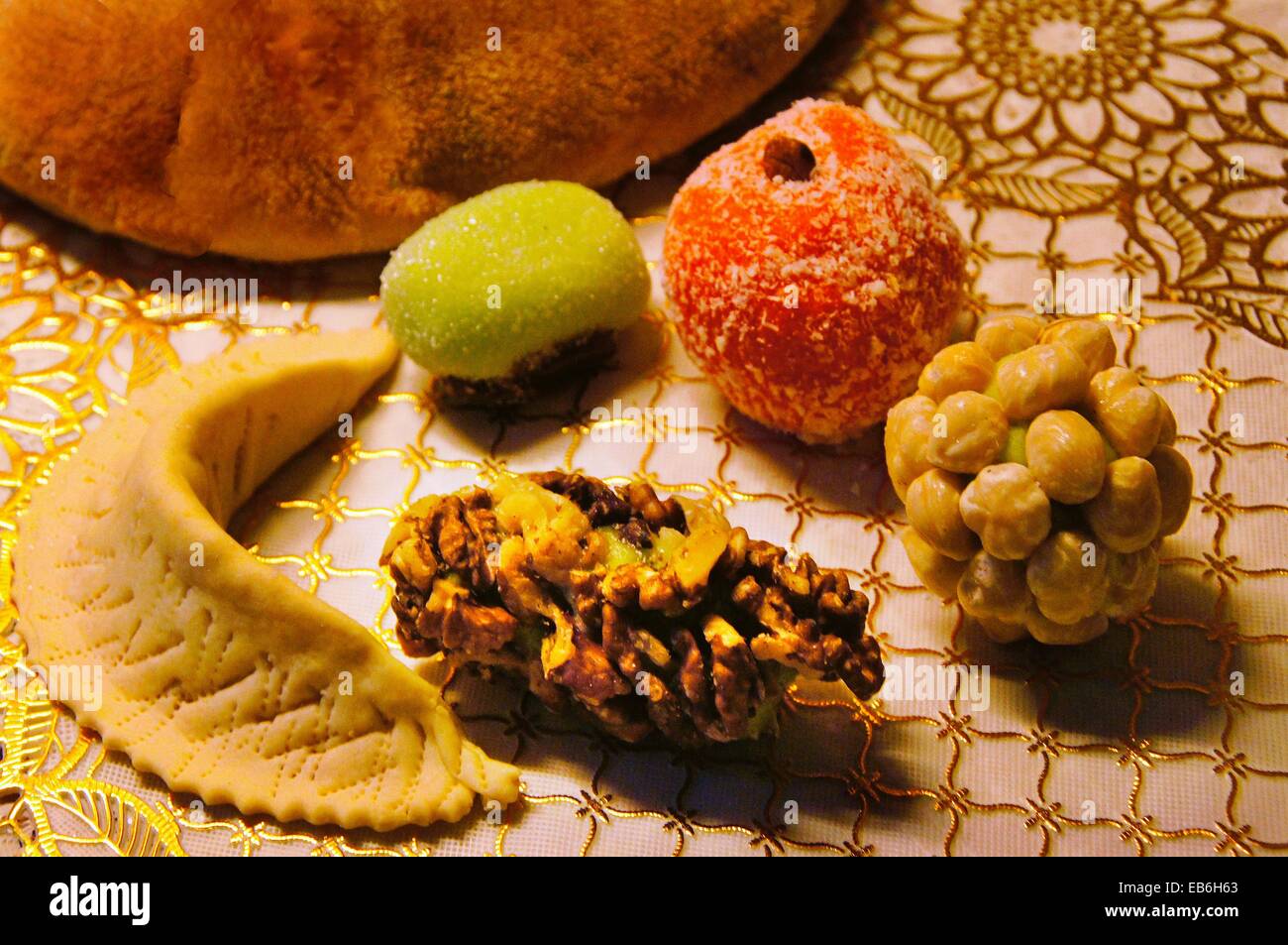 Sweet pastries, Morocco Stock Photo - Alamy