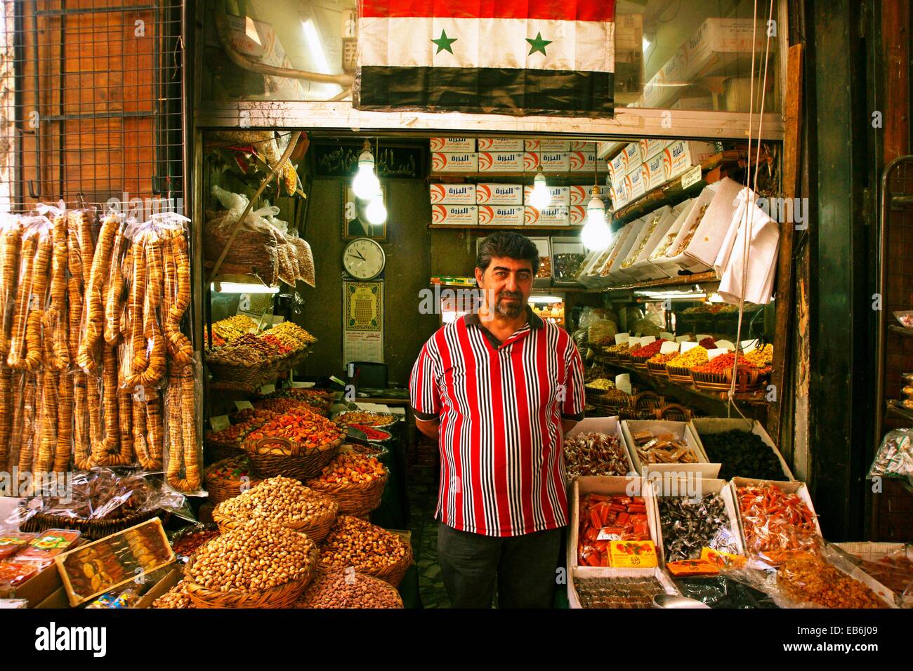 Dry fruits stand in the souq hi-res stock photography and images - Alamy