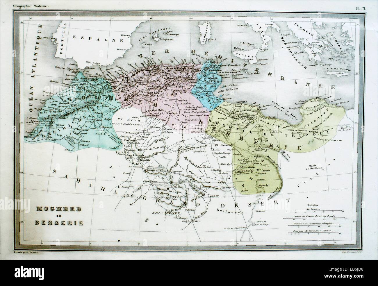 Northern Africa Map