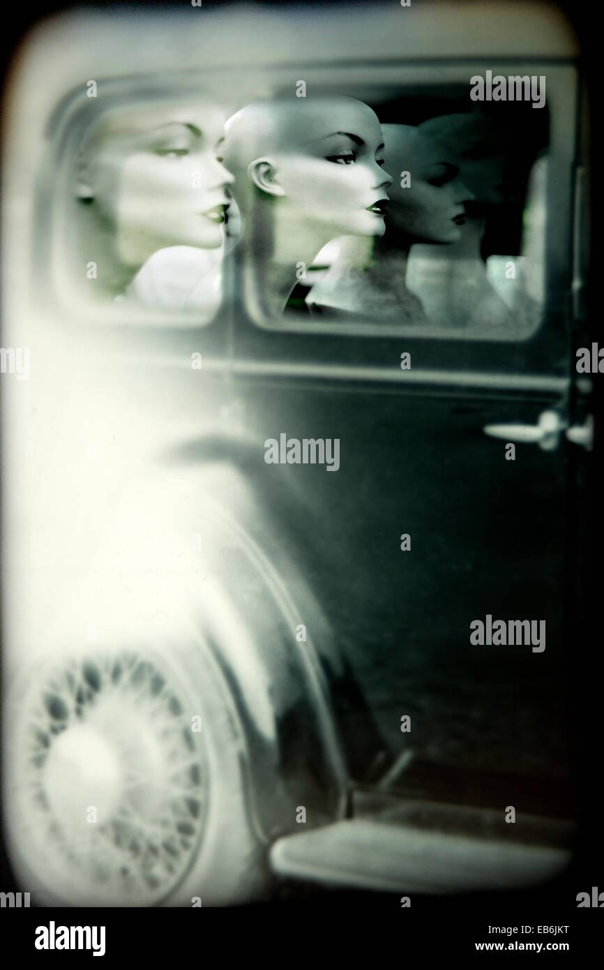 Mannequin female car hi-res stock photography and images - Alamy