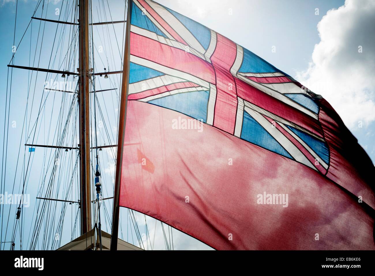 British navy flag hi-res stock photography and images - Alamy