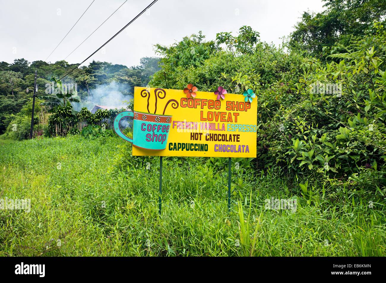 La fortuna costa rica cafe hi-res stock photography and images - Alamy