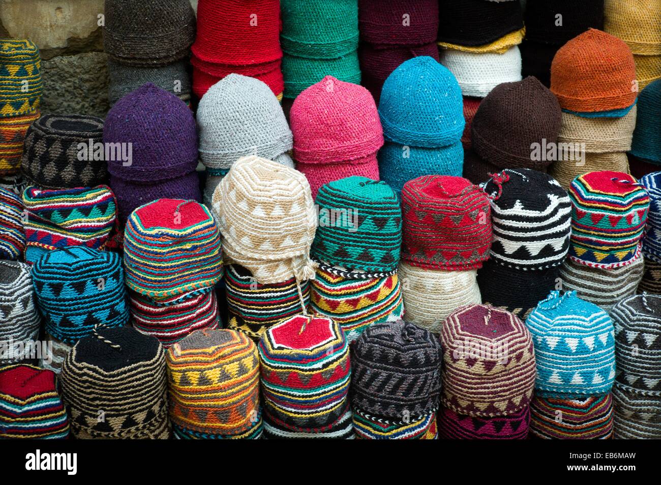 Taqiyah cap morocco hi-res stock photography and images - Alamy