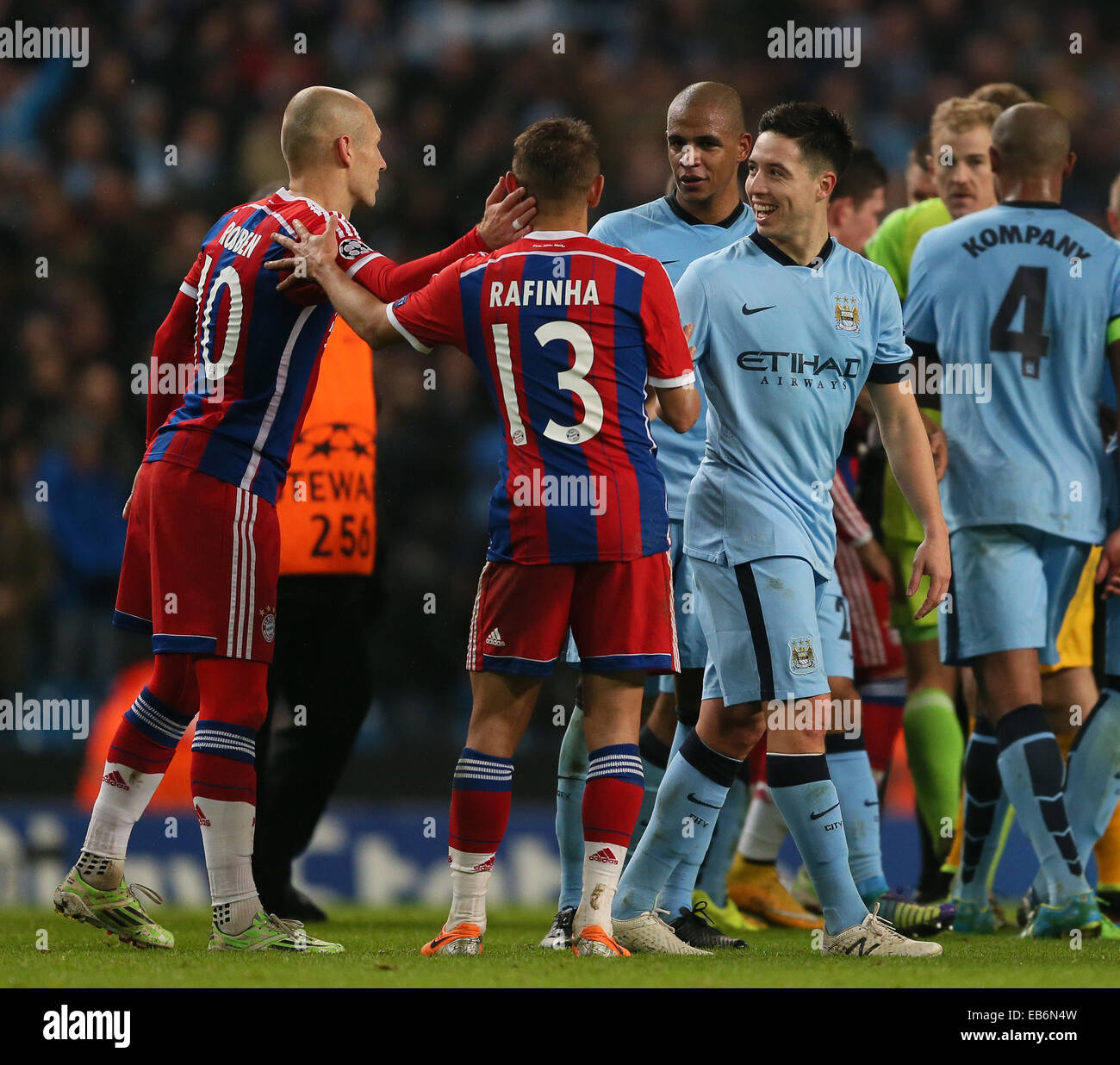 Manchester, UK. 25th Nov, 2014. All smiles for Samir Nasri of ...