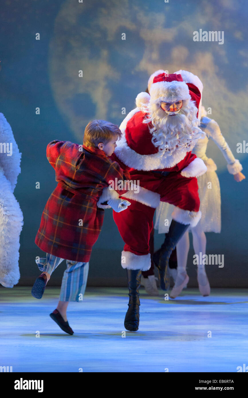 Archie Durrant, Federico Casadei in "The Snowman" at the Peacock ...