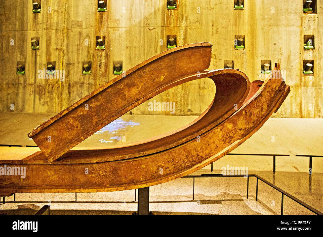 Bent columns of National September 11 Memorial and MuseumNational ...