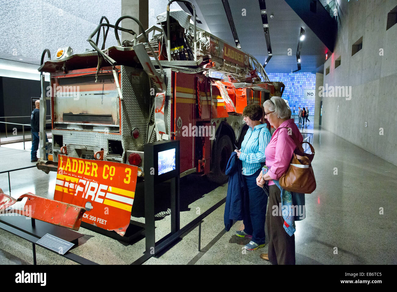 Destroyed Ladder Truck of FDNY Ladder Co. 3, National September 11 ...