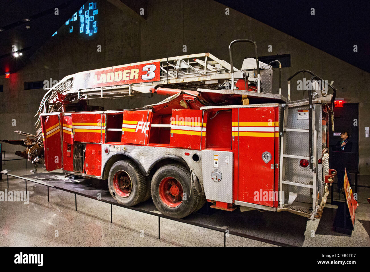Destroyed Ladder Co. 3, National September 11 Memorial and ...