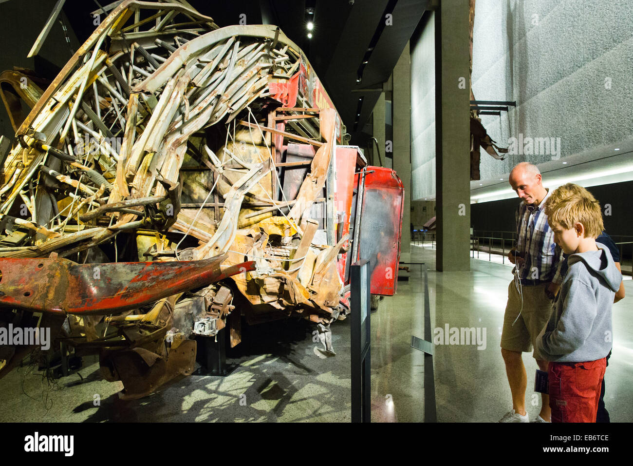 Destroyed Ladder Truck of FDNY Ladder Co. 3, National September 11 ...