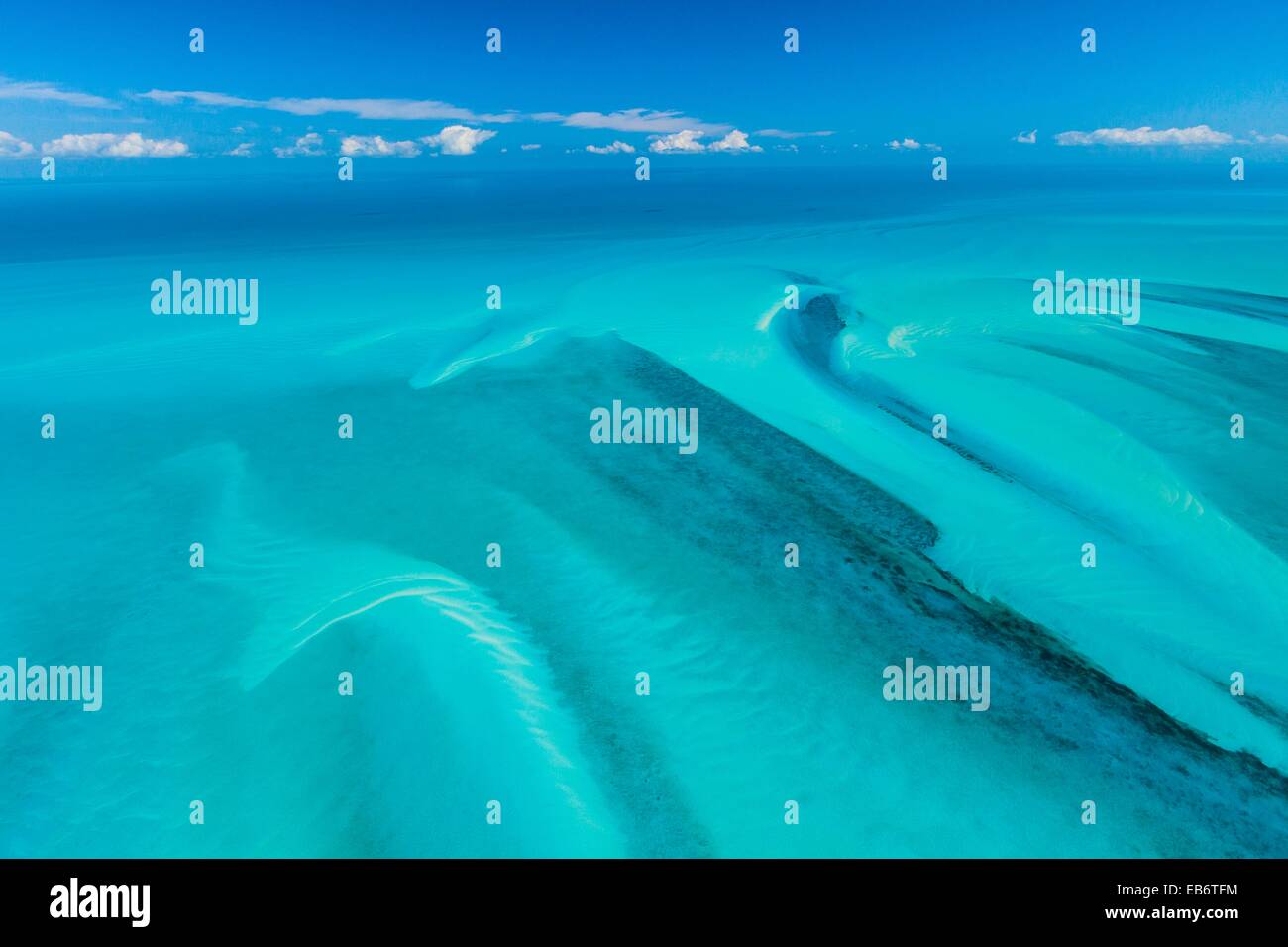 Aerial view, Eleuthera, Bahamas, America Stock Photo - Alamy