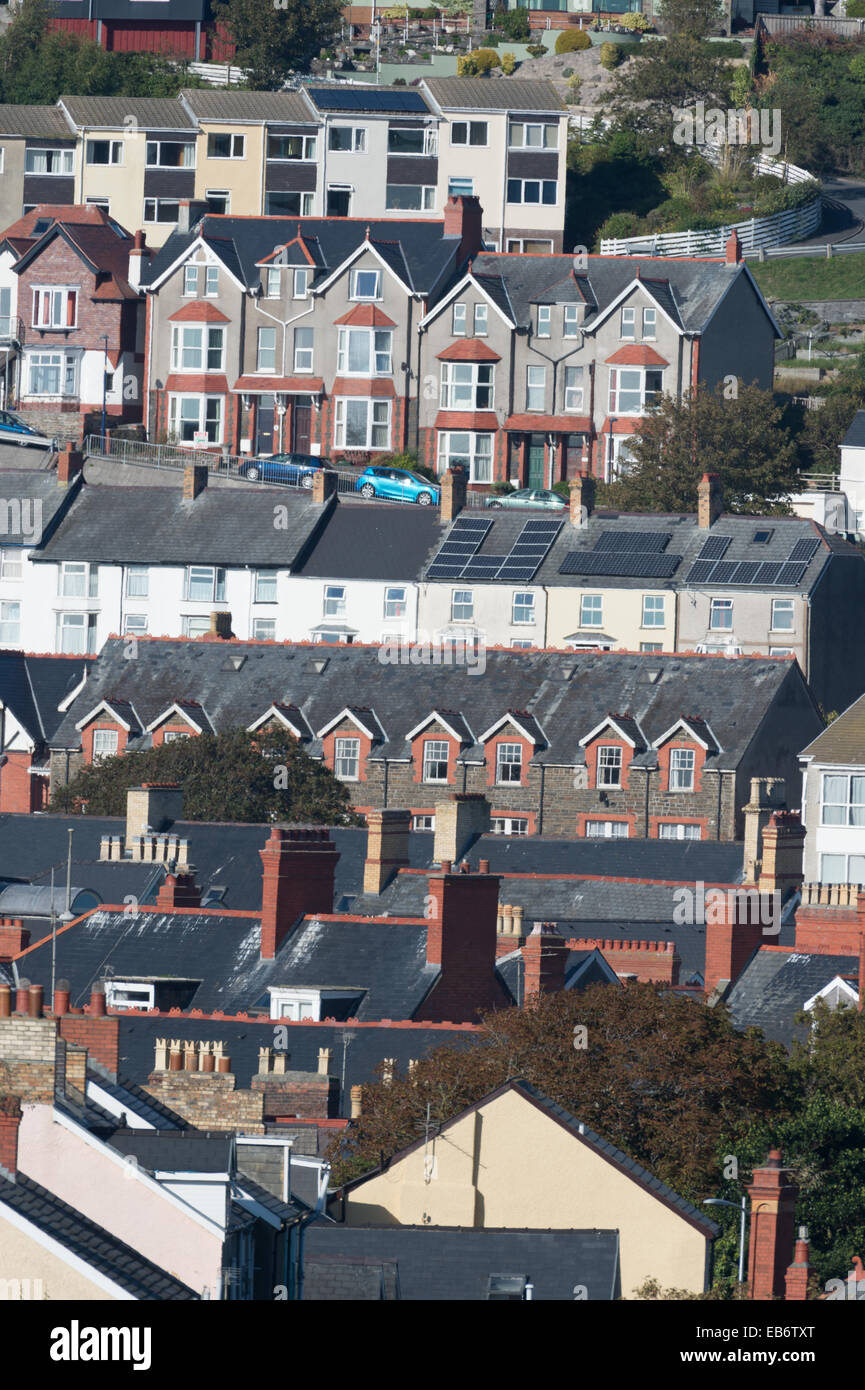Aberystwyth rooftops hi-res stock photography and images - Alamy