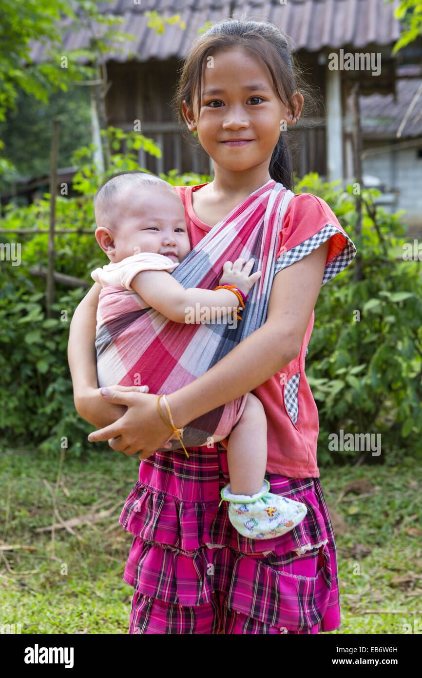 Baby brother asia hi-res stock photography and images - Alamy