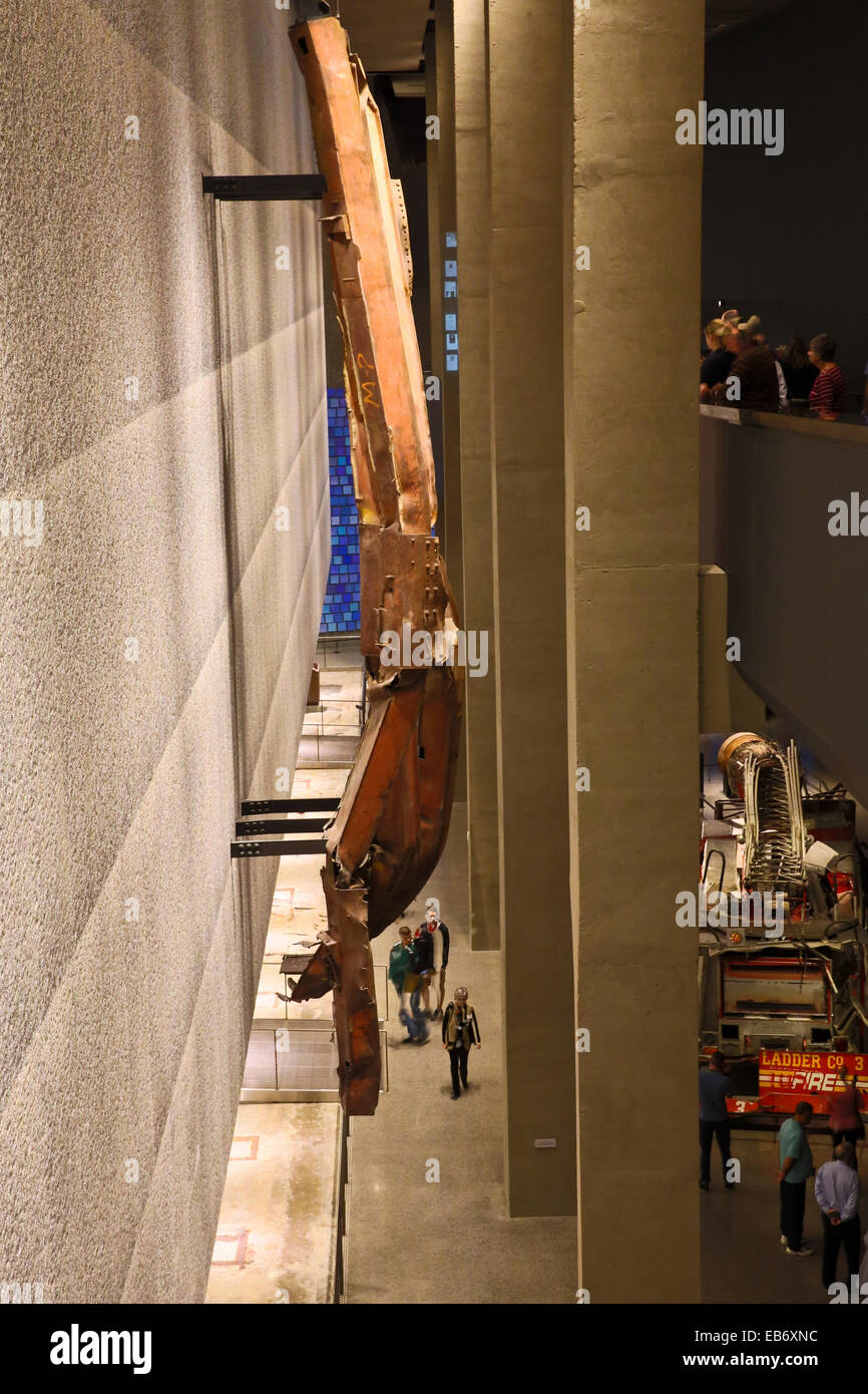 Bent columns of National September 11 Memorial and MuseumNational ...