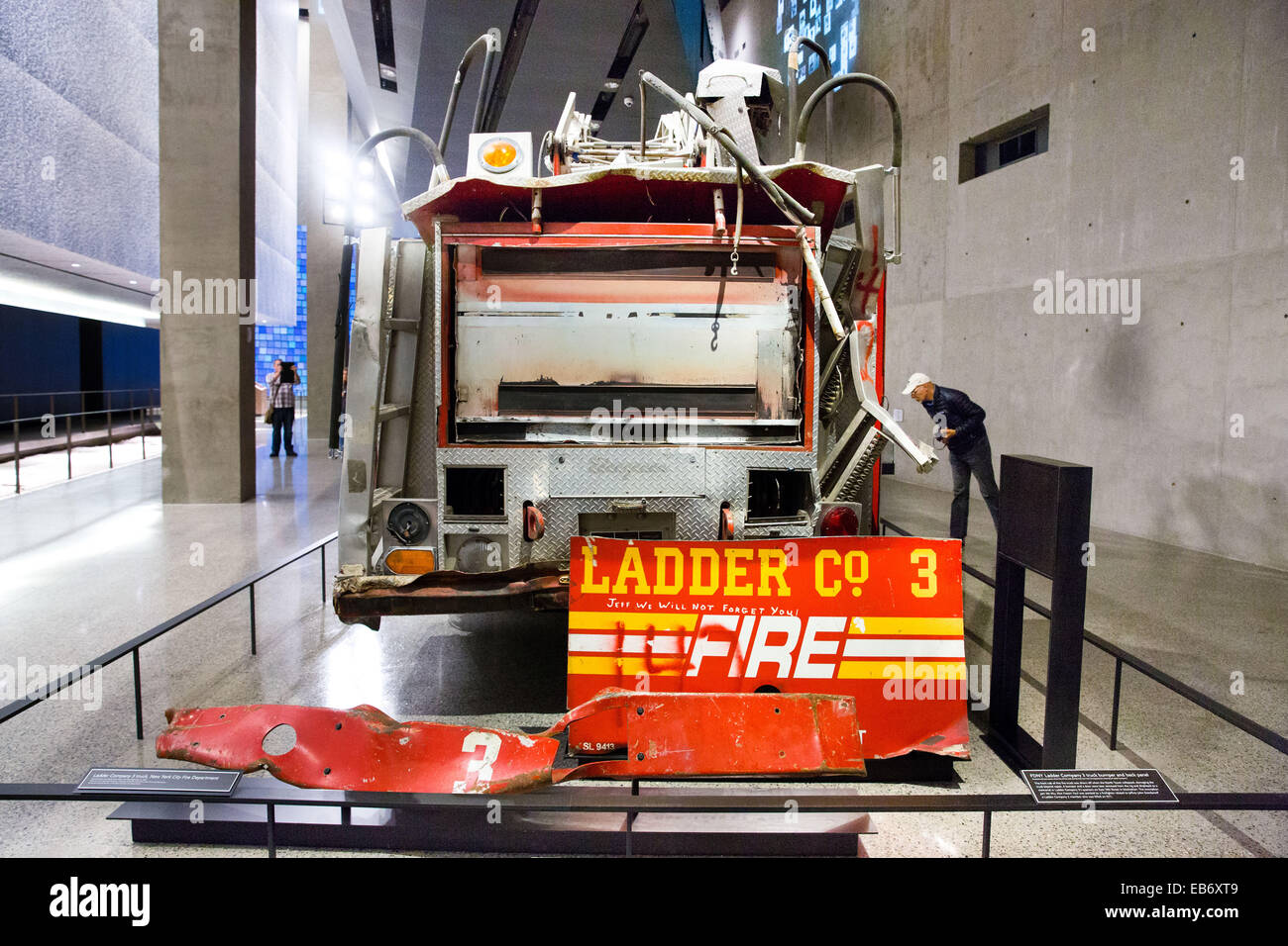 Destroyed Ladder Truck of FDNY Ladder Co. 3, National September 11 ...