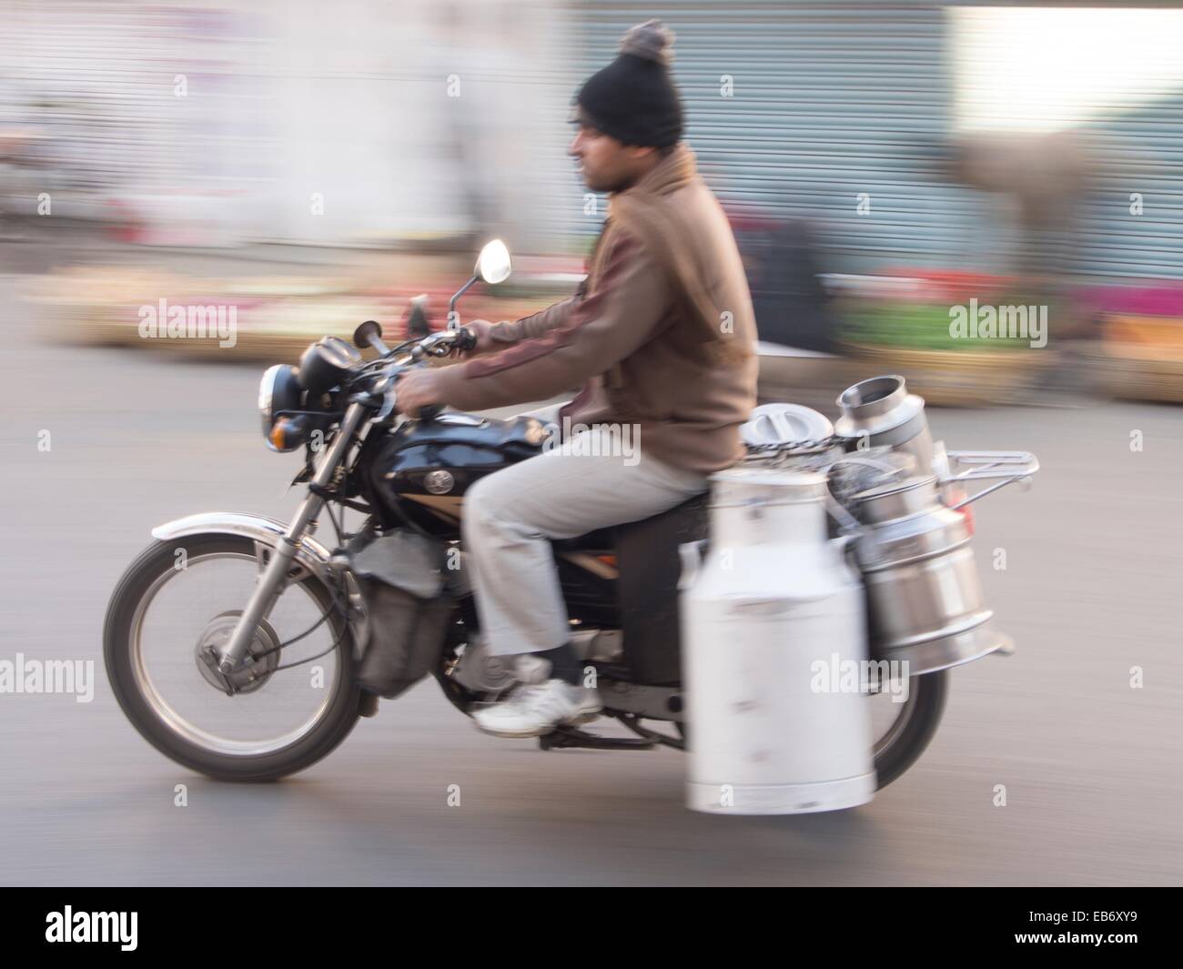 Indian Milkman High Resolution Stock Photography and Images - Alamy
