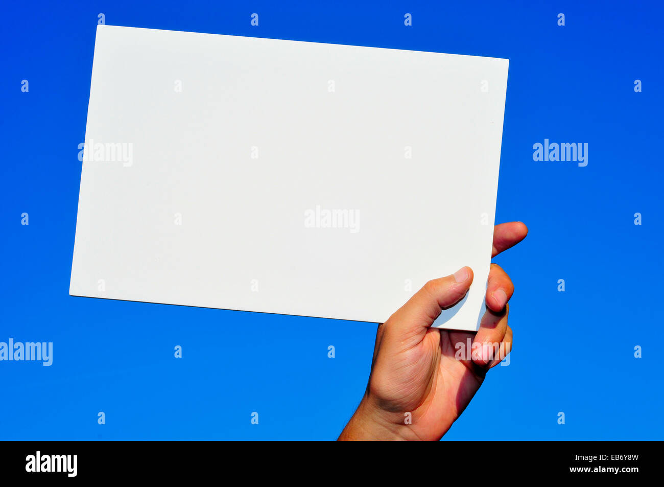 Hand advertisement signboard hi-res stock photography and images - Alamy