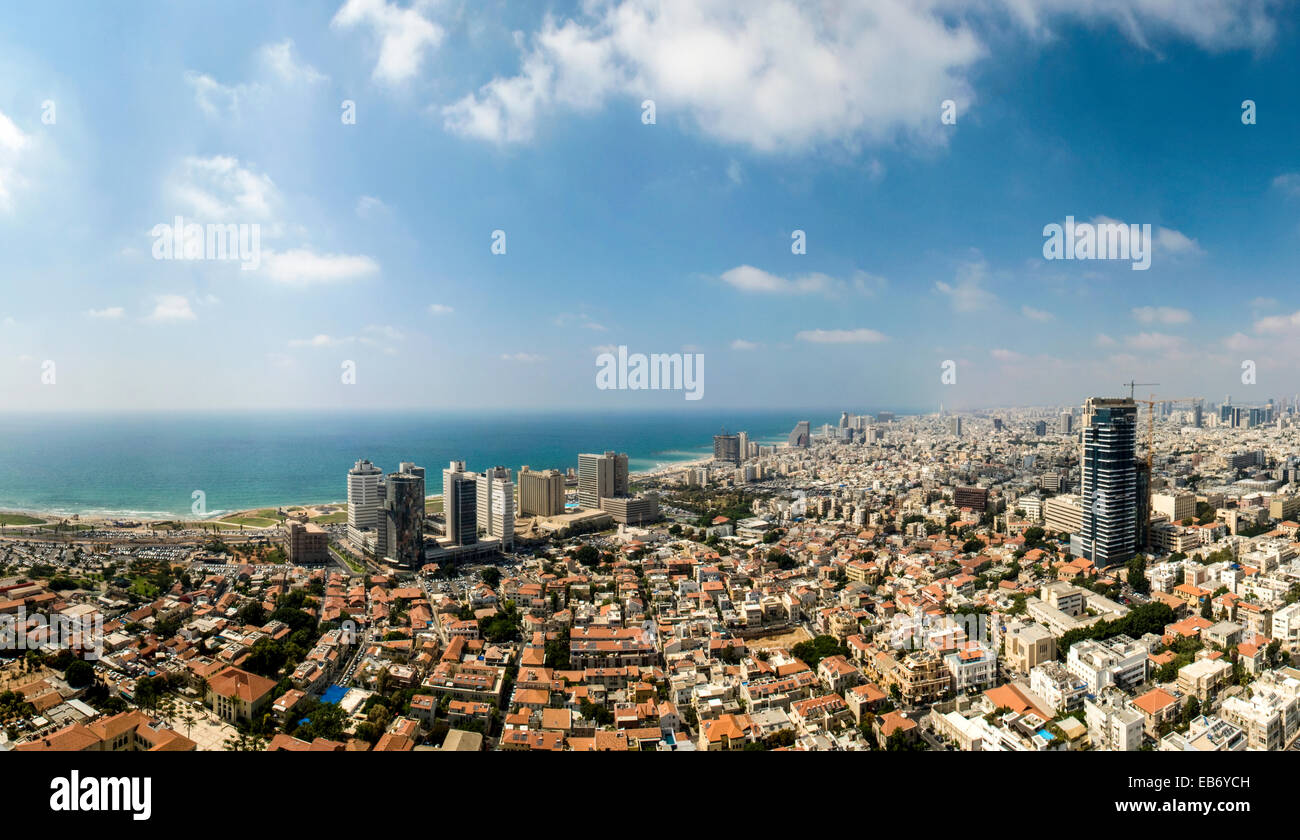 Tel Aviv, Panorama Stock Photo - Alamy