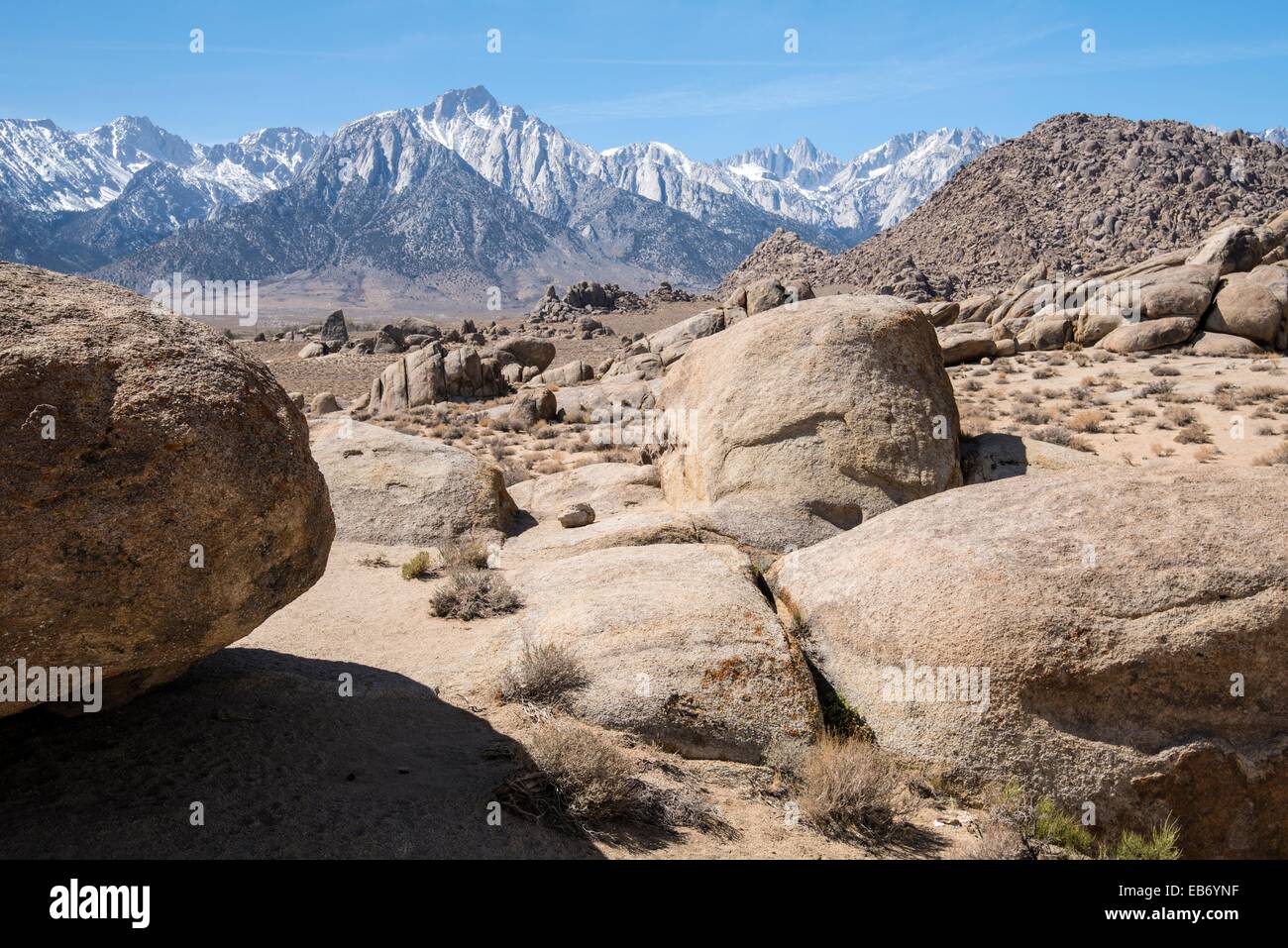 rocks in the Alabama Hills in California, USA Stock Photo - Alamy