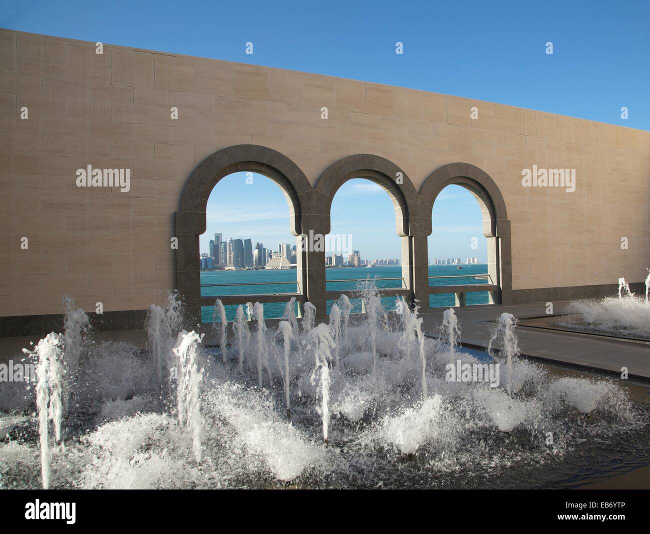 Doha skyline viewpoint hi-res stock photography and images - Alamy