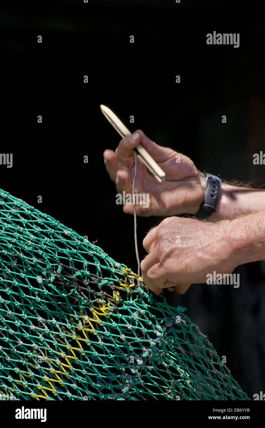 Commercial fishing net boat hi-res stock photography and images - Alamy