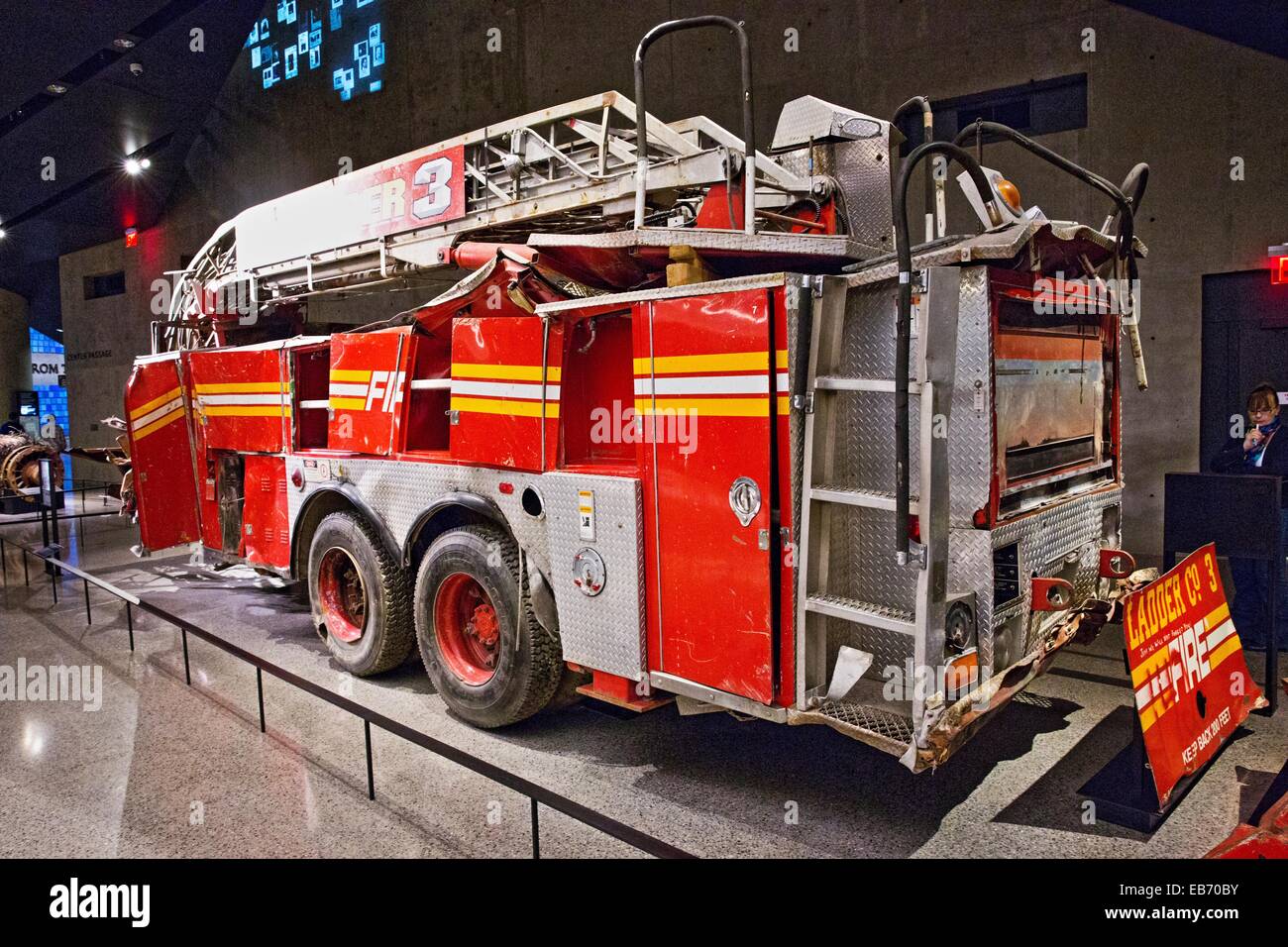 Destroyed Ladder Co. 3, National September 11 Memorial and ...