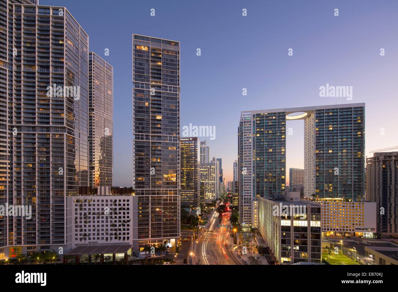 Icon Brickell Building High Resolution Stock Photography and Images - Alamy