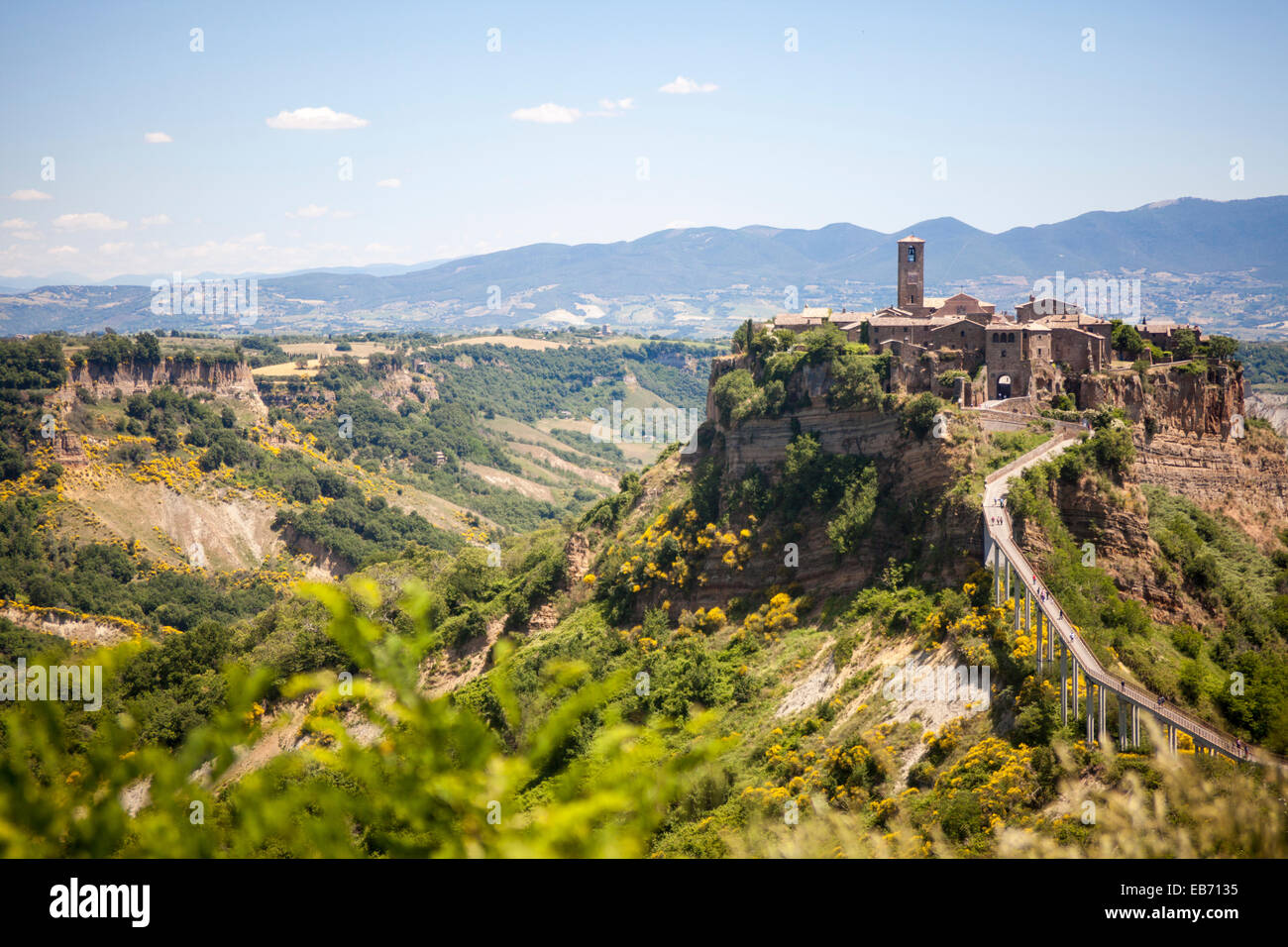 Amelia, Umbria, Italy. Ameria ancient hill fort Stock Photo - Alamy
