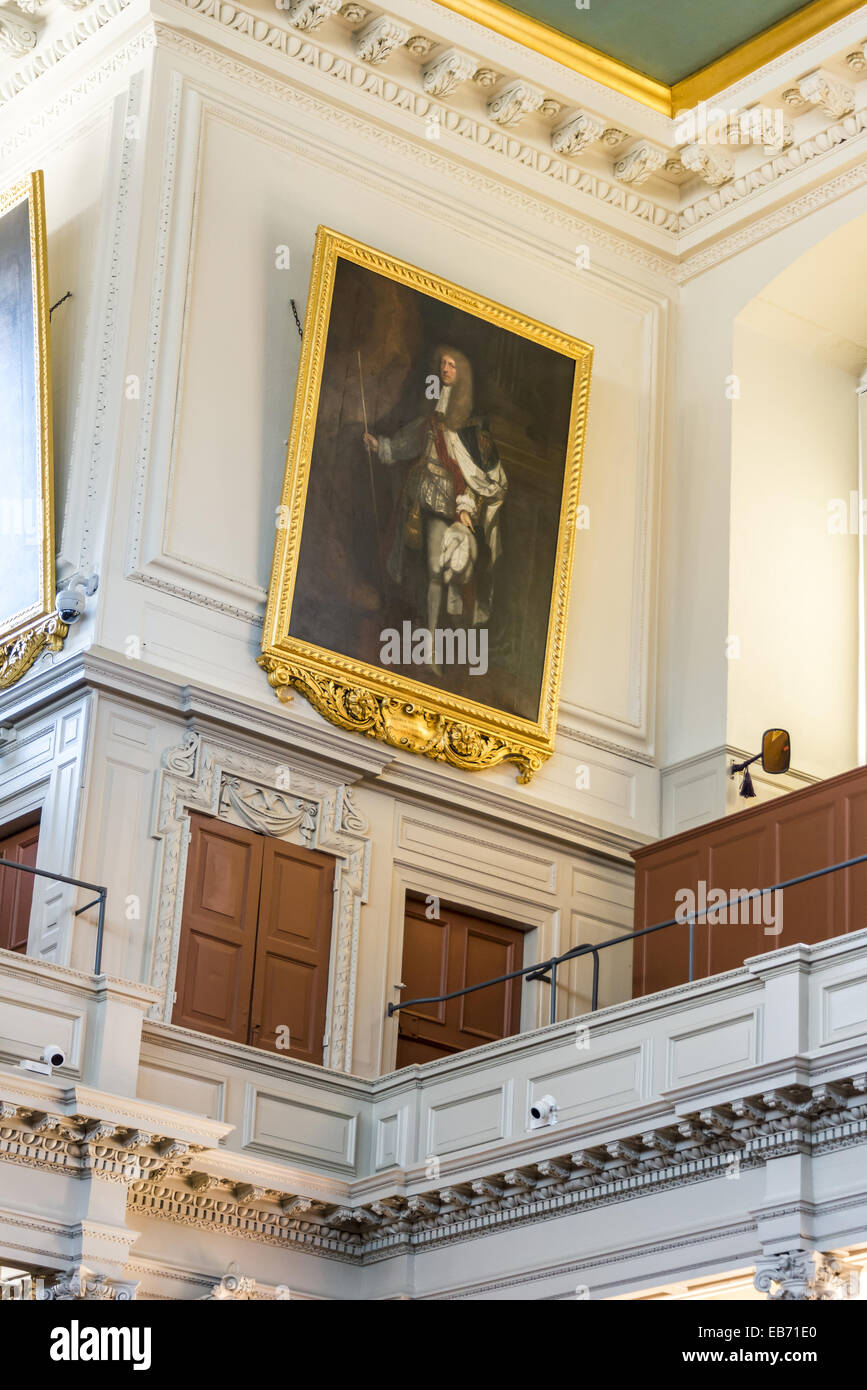 Sheldonian theatre interior oxford hi-res stock photography and images ...